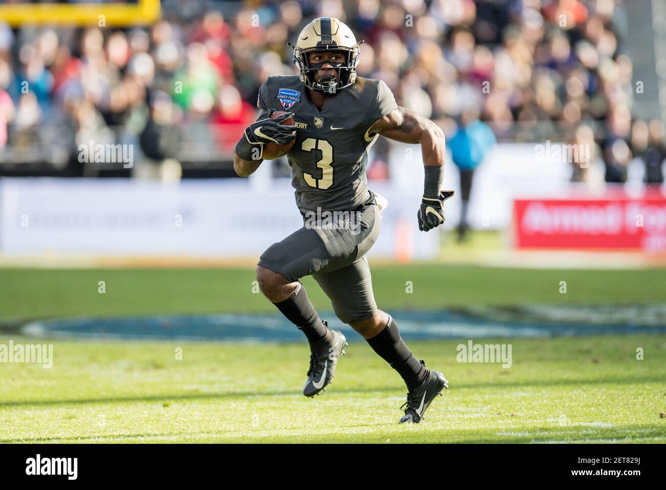 December 22, 2018: Army Black Knights running back Jordan Asberry (3 ...