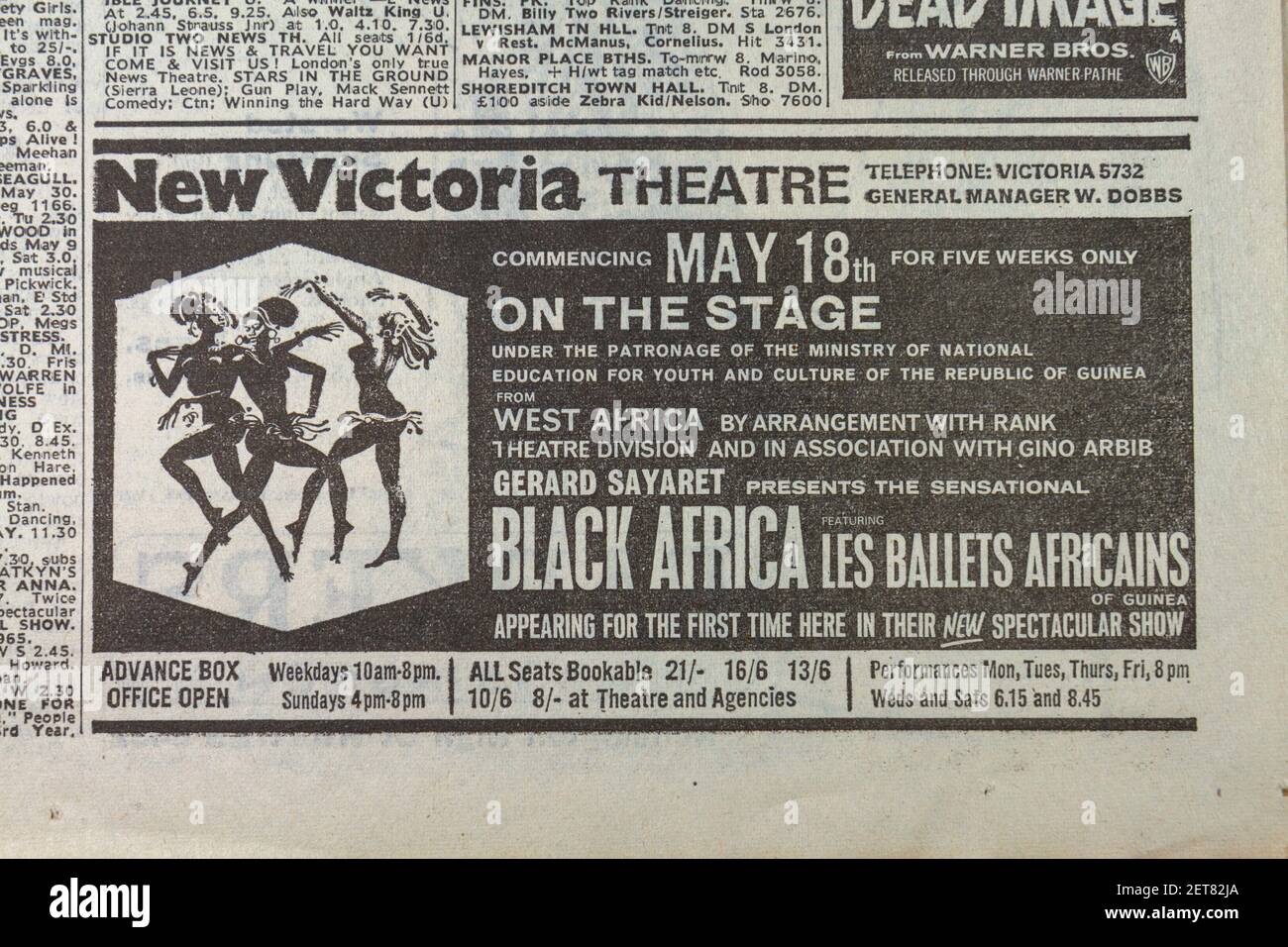 Les ballets africains hi-res stock photography and images - Alamy