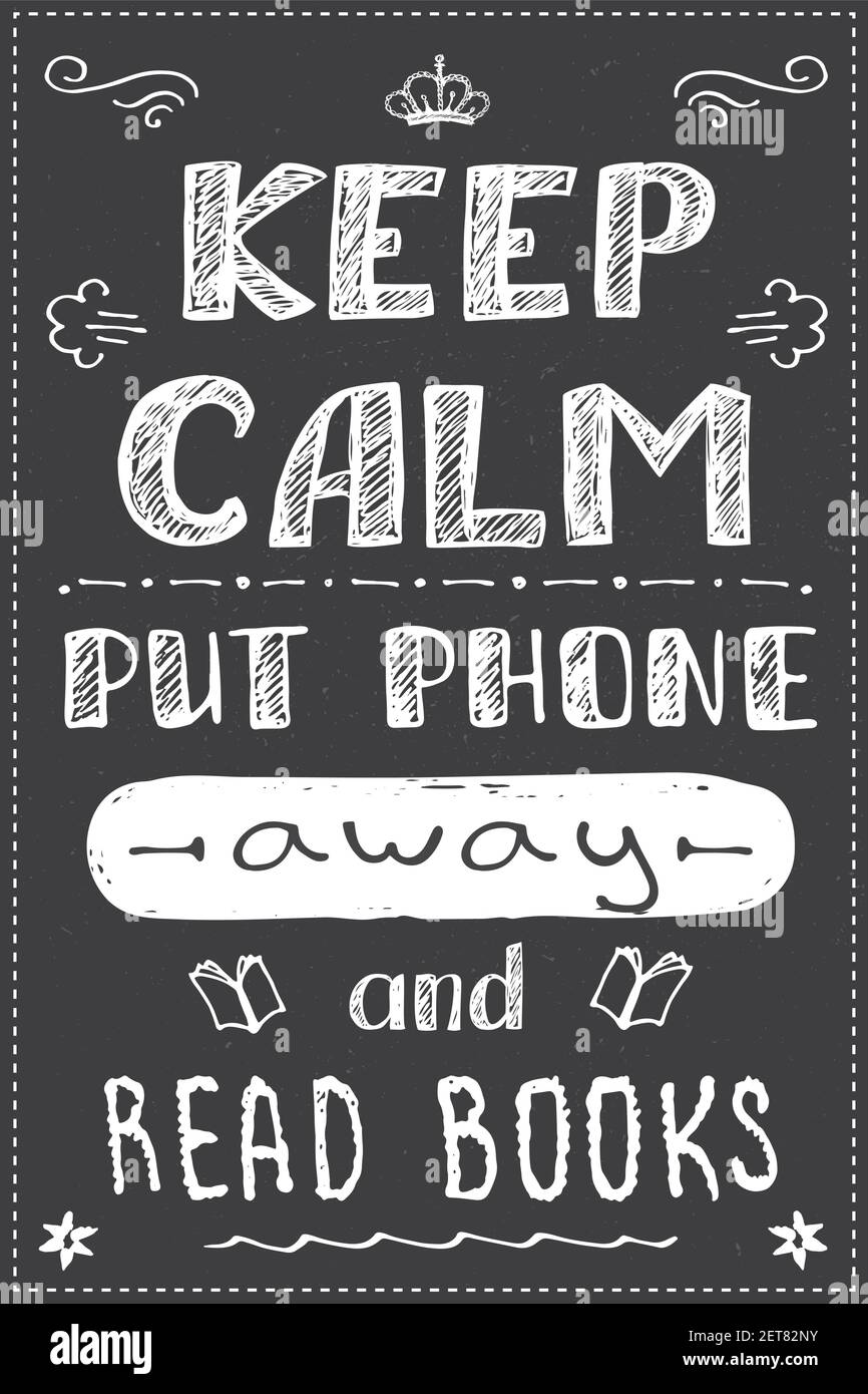 Keep Calm And Read On Wallpaper
