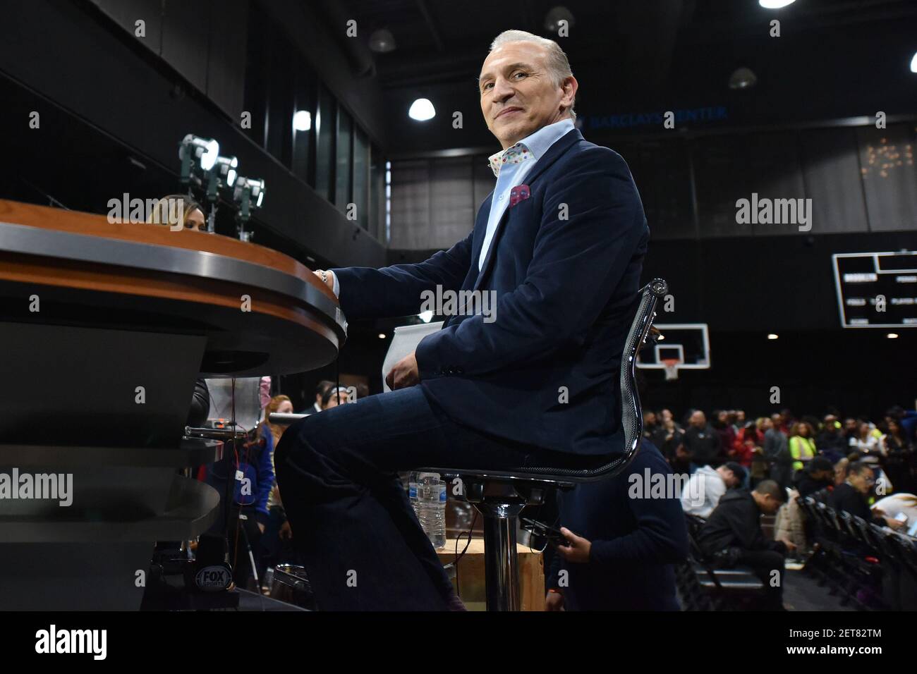 BROOKLYN, NY - DECEMBER 21: Sports broadcast commentator Ray Mancini ...