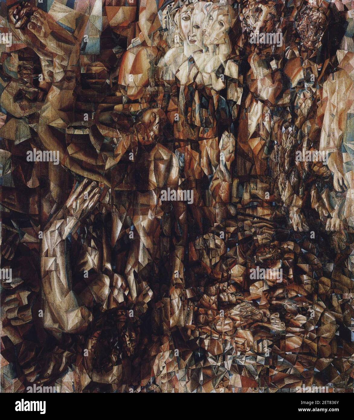 Pavel Filonov - The German War Stock Photo - Alamy