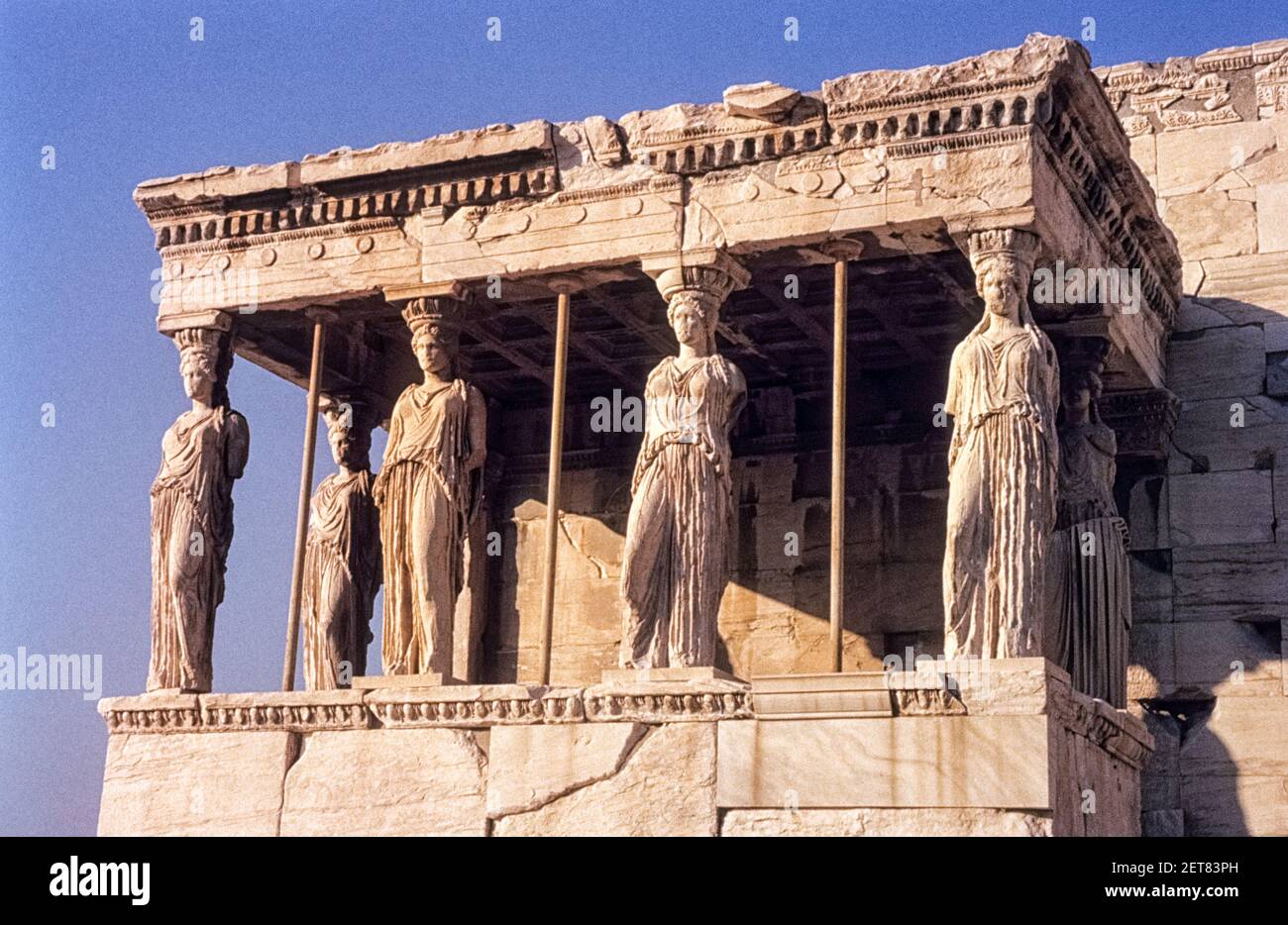 Porch of the Caryatids, Erechteion, Acroppolis of Athens, Athens ...