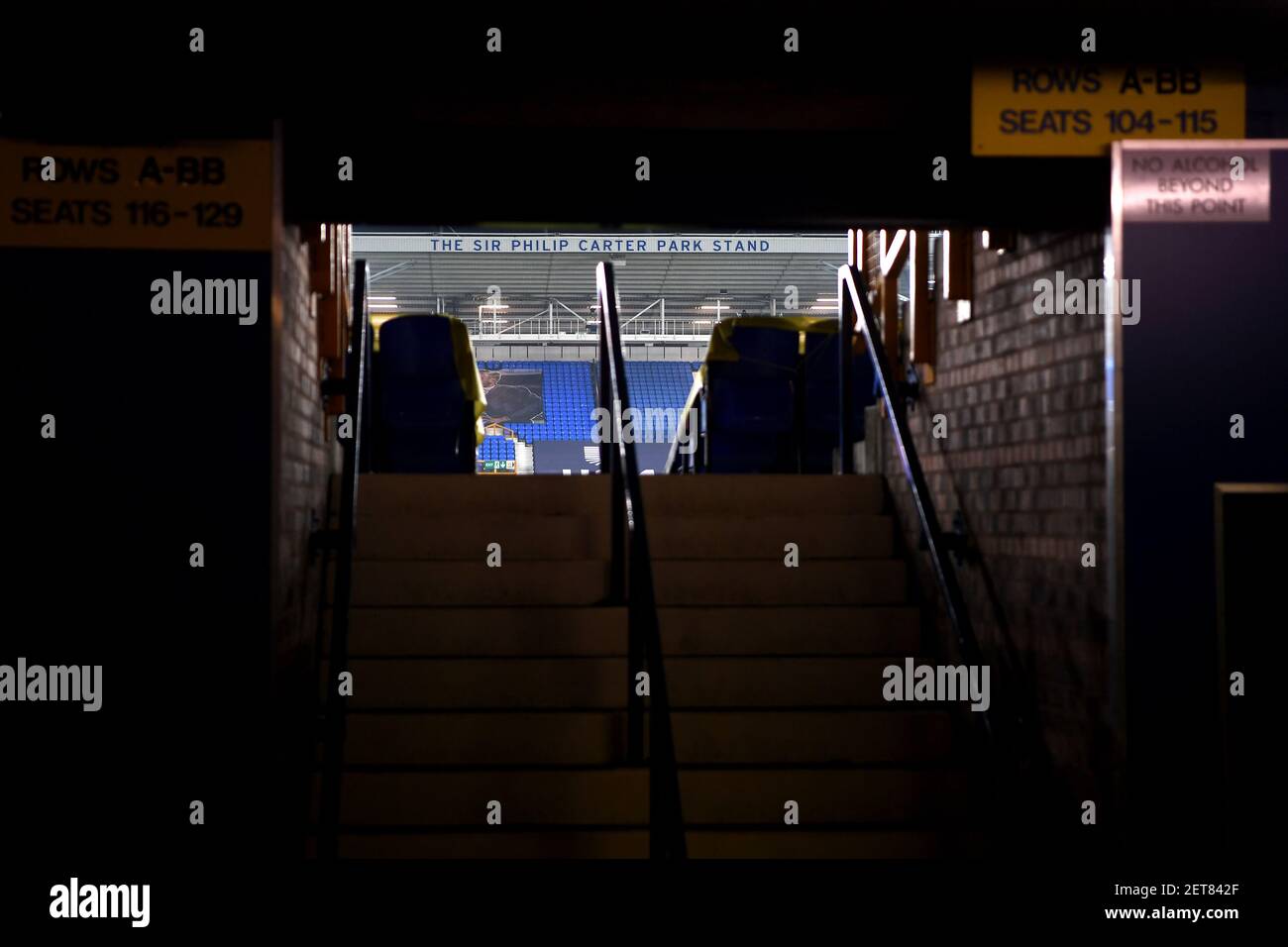 The sir philip carter park stand hi-res stock photography and images ...