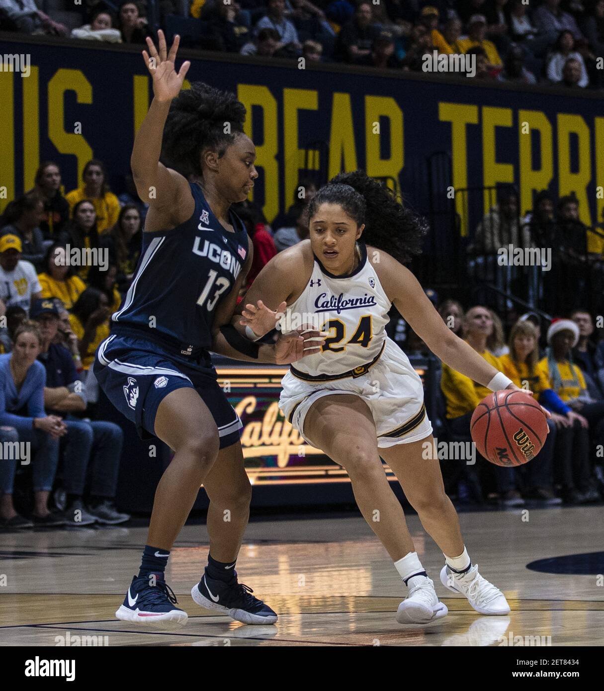 Dec 22 2018 Berkeley CA, U.S.A. California guard Recee' Caldwell (24 ...