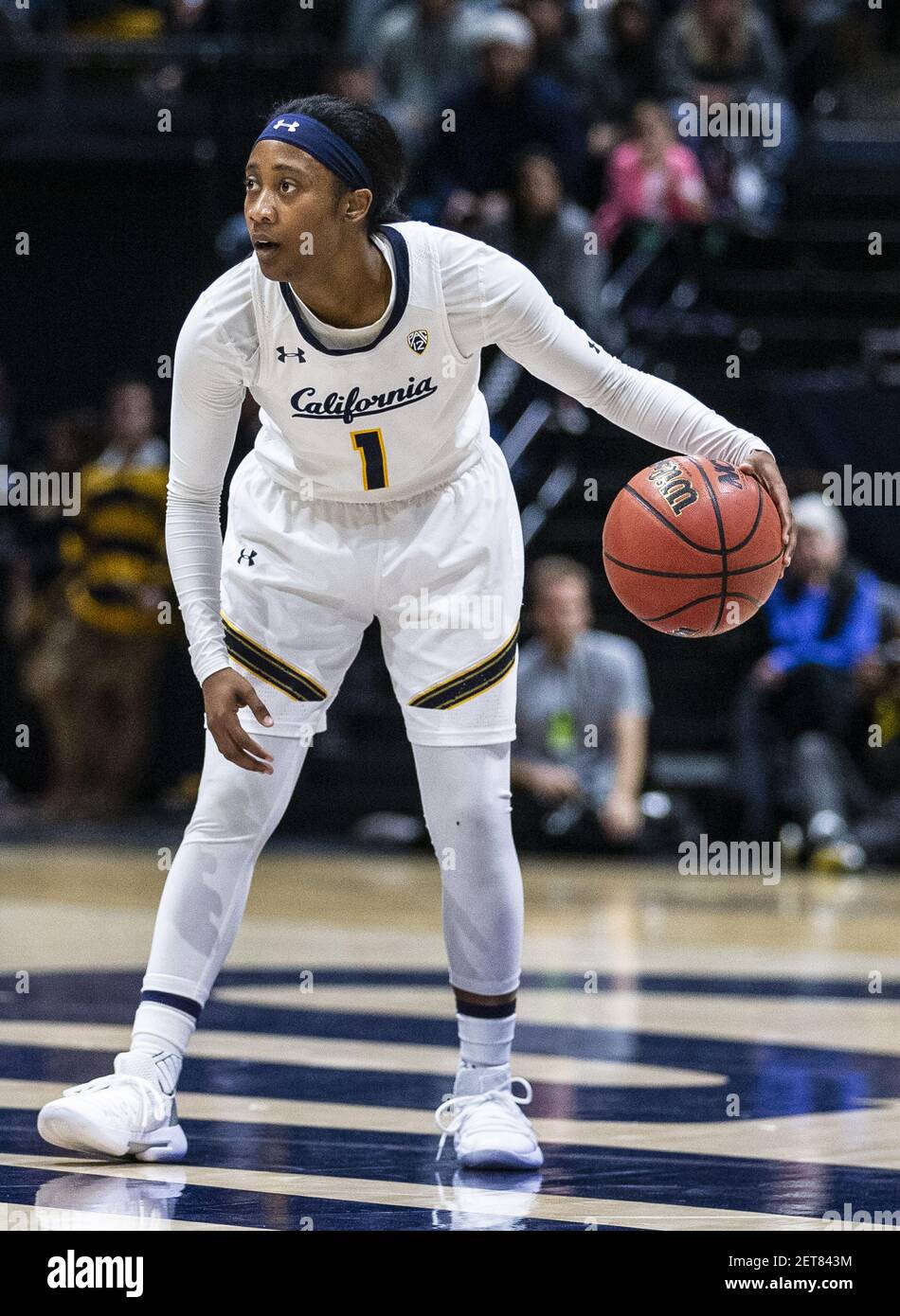 Dec 22 2018 Berkeley CA, U.S.A. California guard Asha Thomas (1)looks ...