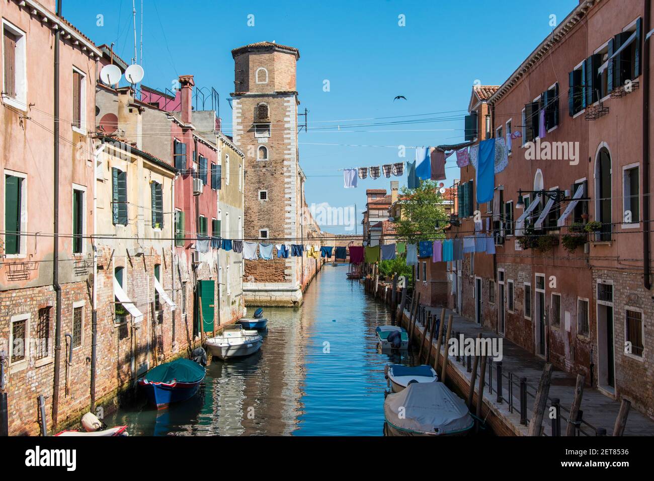 The Venice Arsenal, ancient shipyard, in the city of Venice, Italy ...