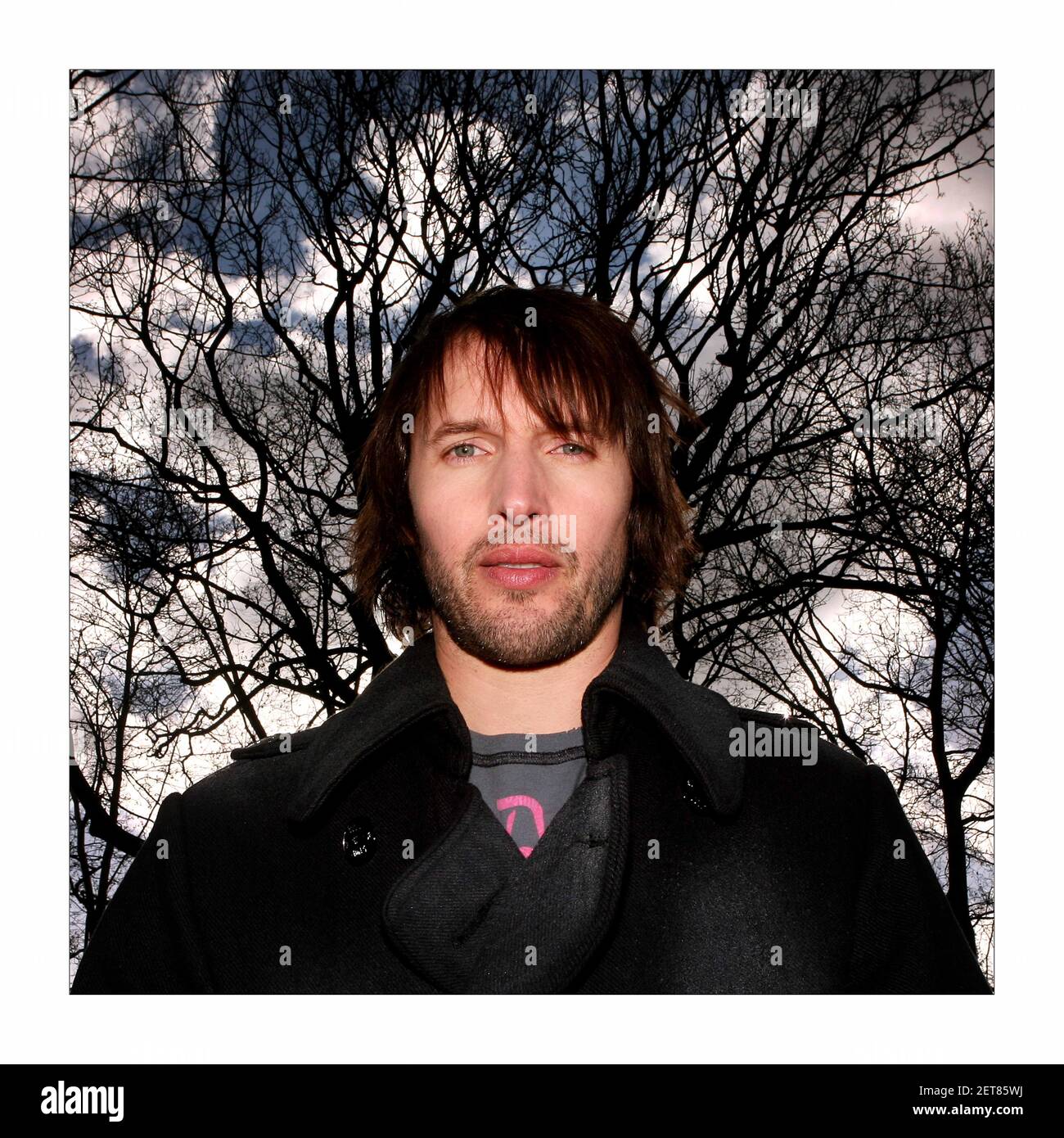 James Blunt.... Singer photographed in London ahead of 08 European ...
