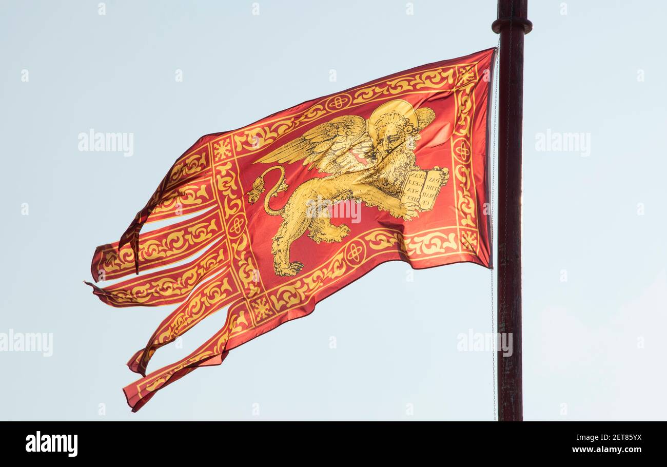 Venetian City Flag High Resolution Stock Photography and Images - Alamy