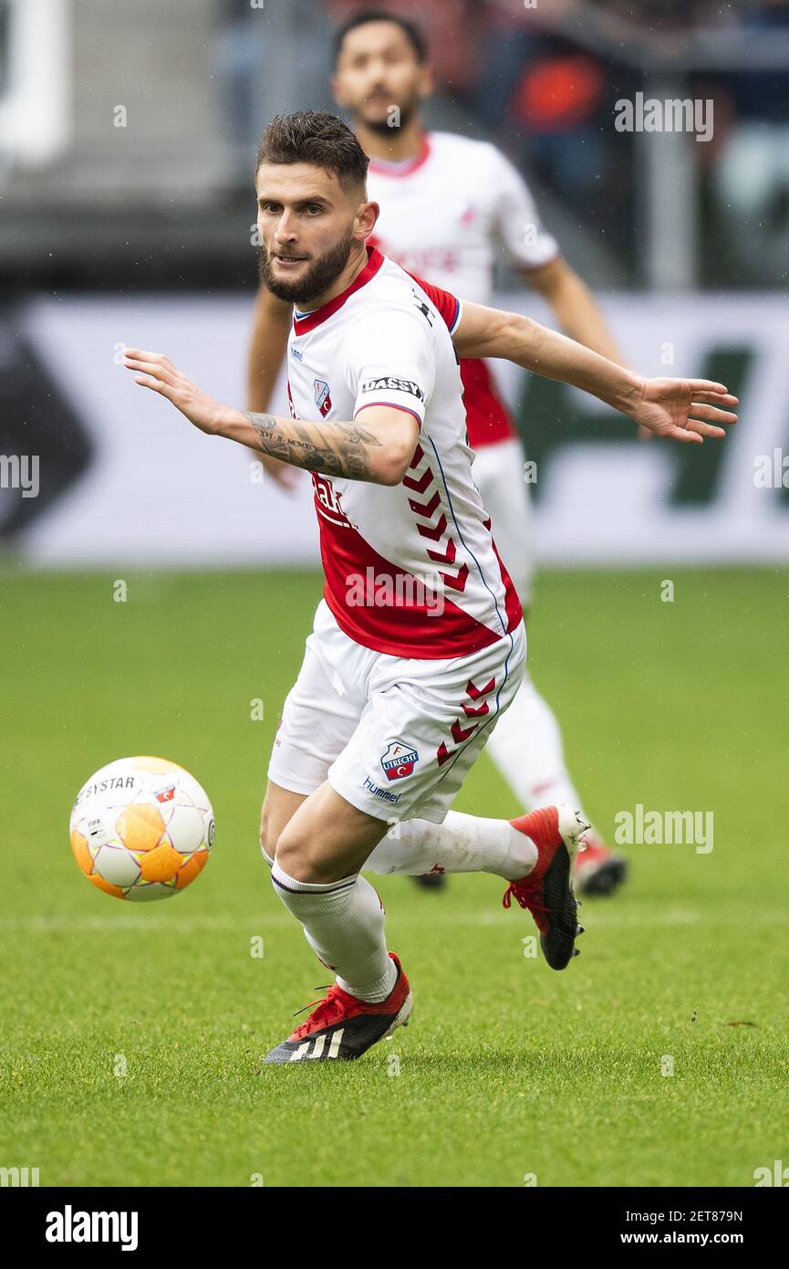 UTRECHT , 23-12-2018 , stadion Galgenwaard , season 2018 / 2019 , Dutch ...