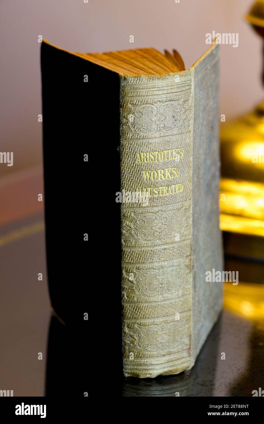 Aristotles works illustrated hi-res stock photography and images - Alamy