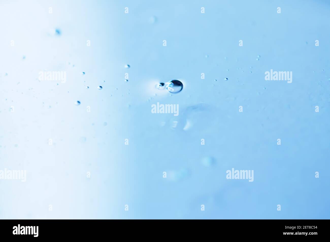 Blue gel lotion texture as cosmetics background, hygiene and science ...