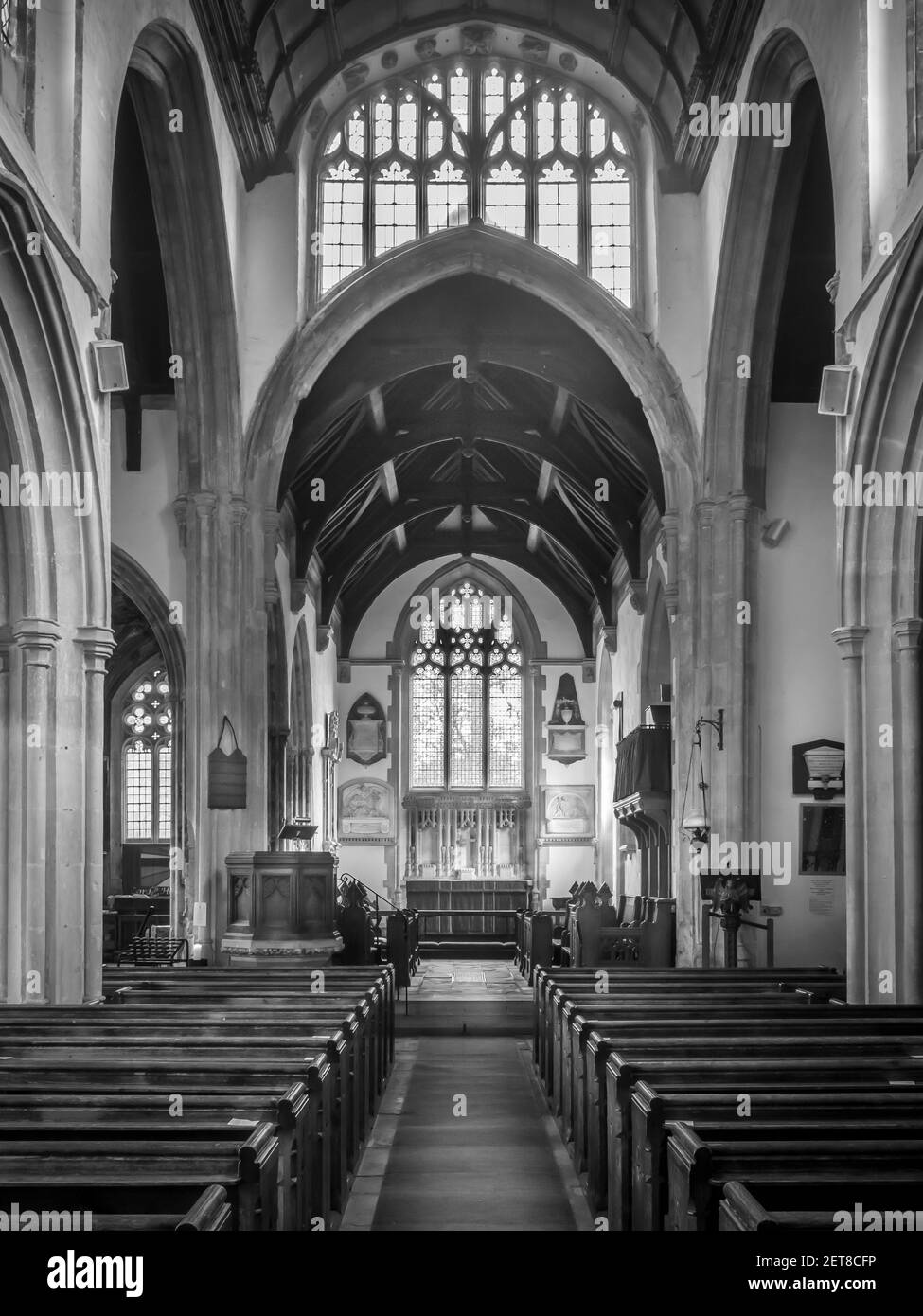 St Cyriac Church, in the English village of Lacock Stock Photo - Alamy