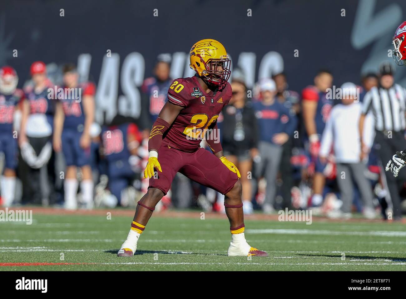 LAS VEGAS, NV - DECEMBER 15: Arizona State Sun Devils linebacker ...