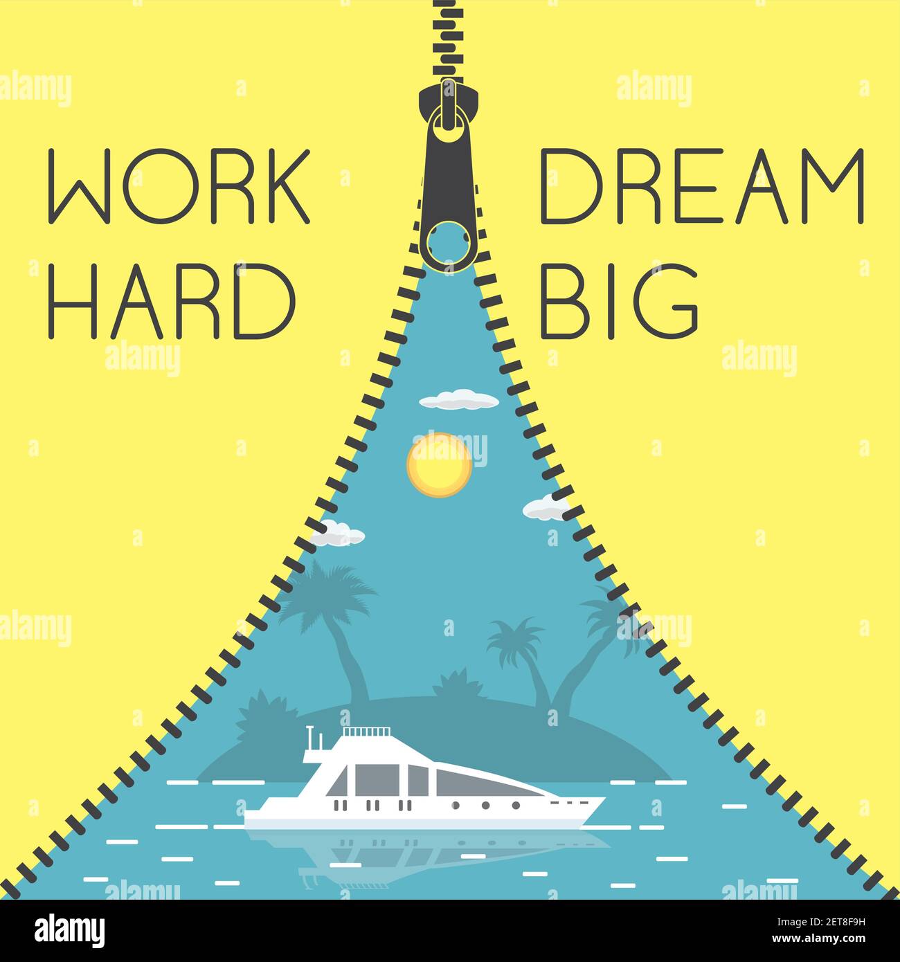 Work hard dream big motivational hi-res stock photography and images ...