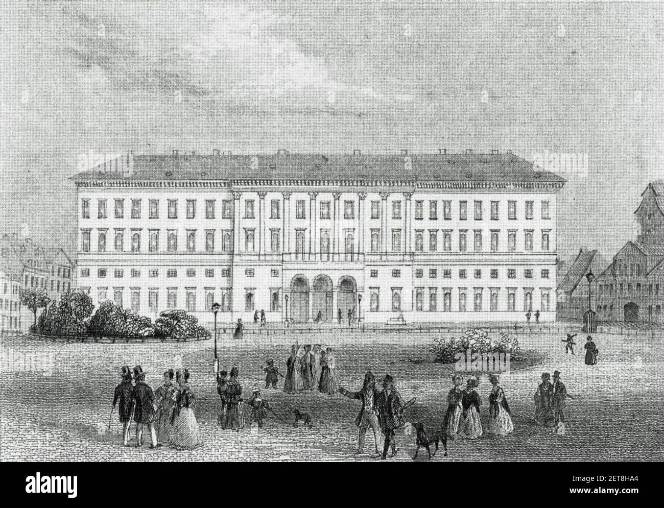 Payne Leipzig Die Post Stock Photo - Alamy