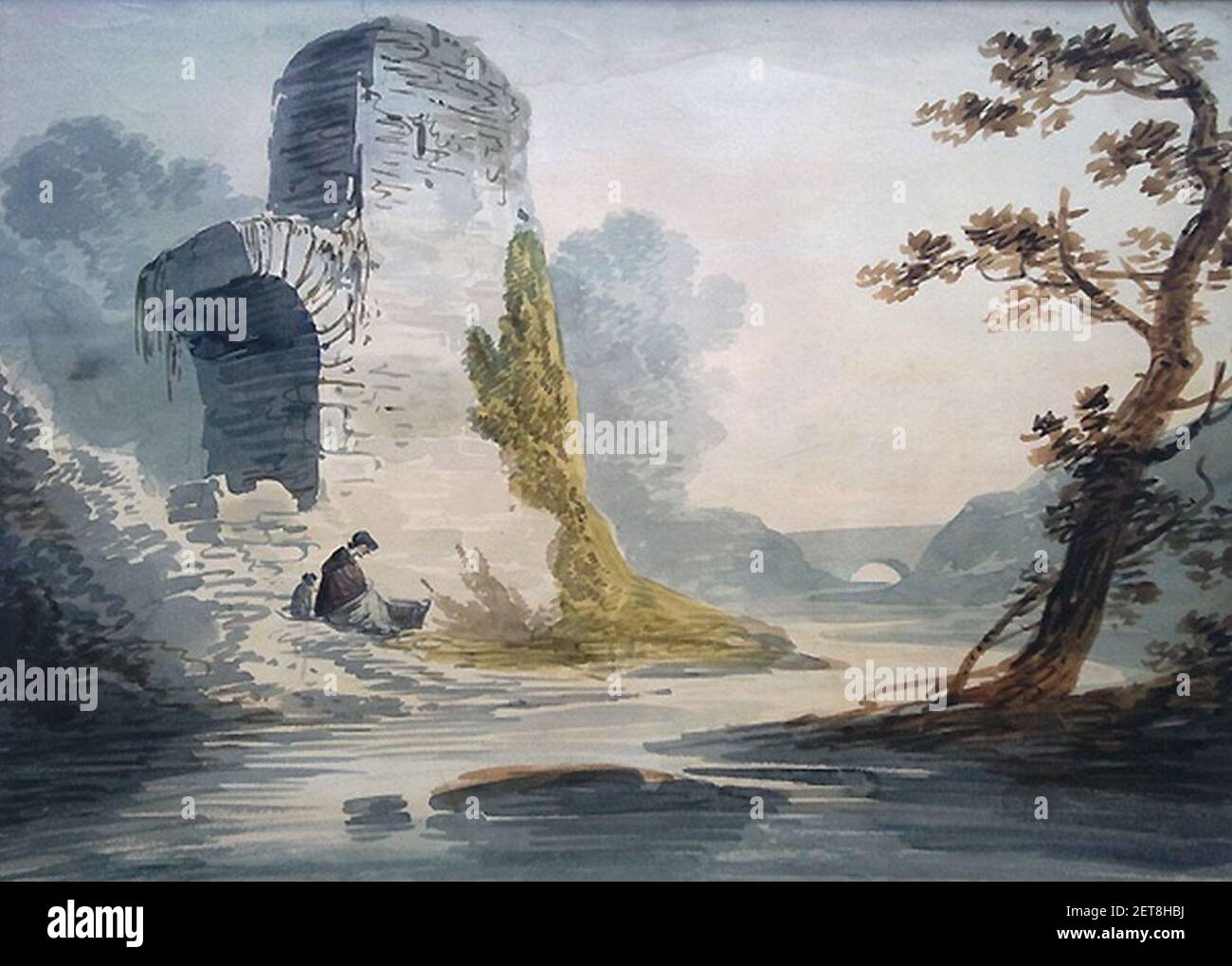 Payne River scene Stock Photo - Alamy