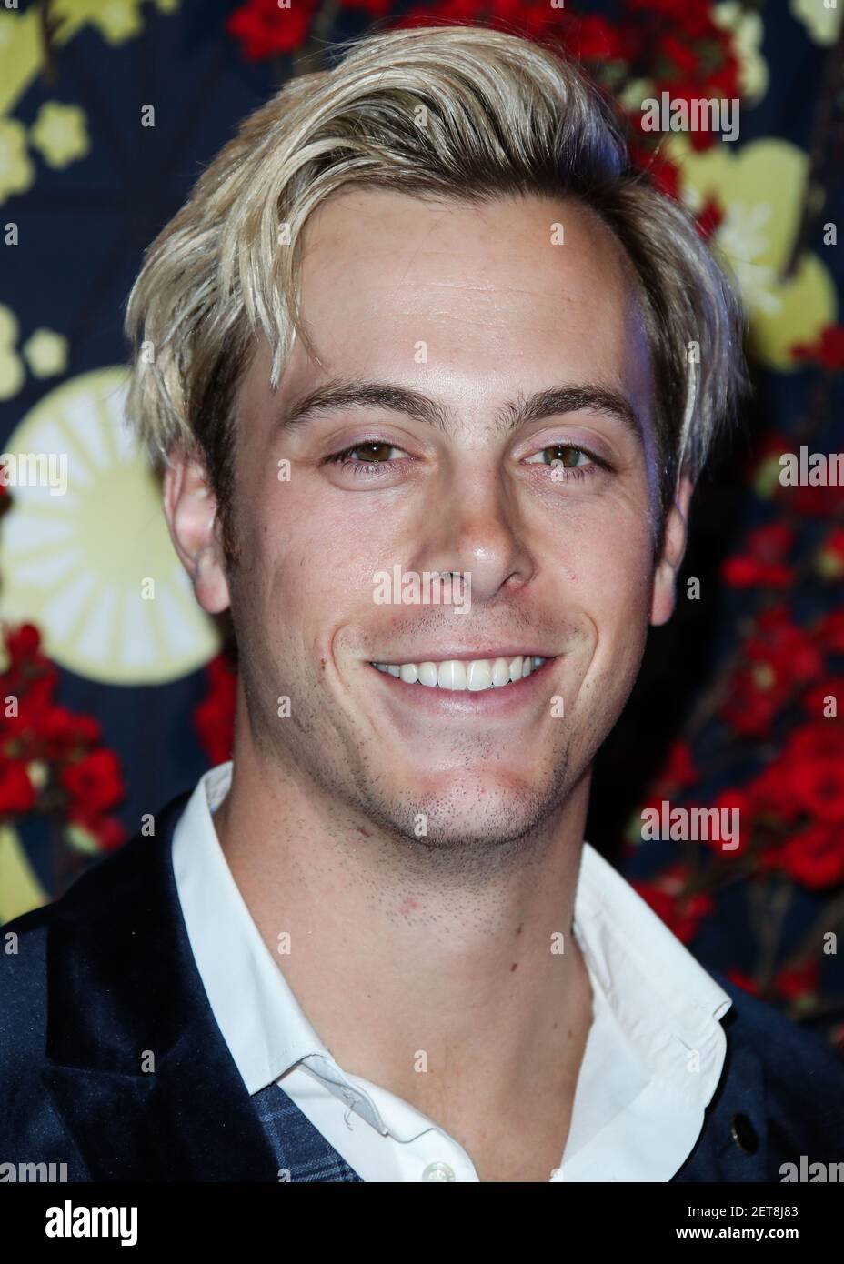 LAS VEGAS, NV, USA - DECEMBER 28: Singer Riker Lynch of R5 arrives at ...