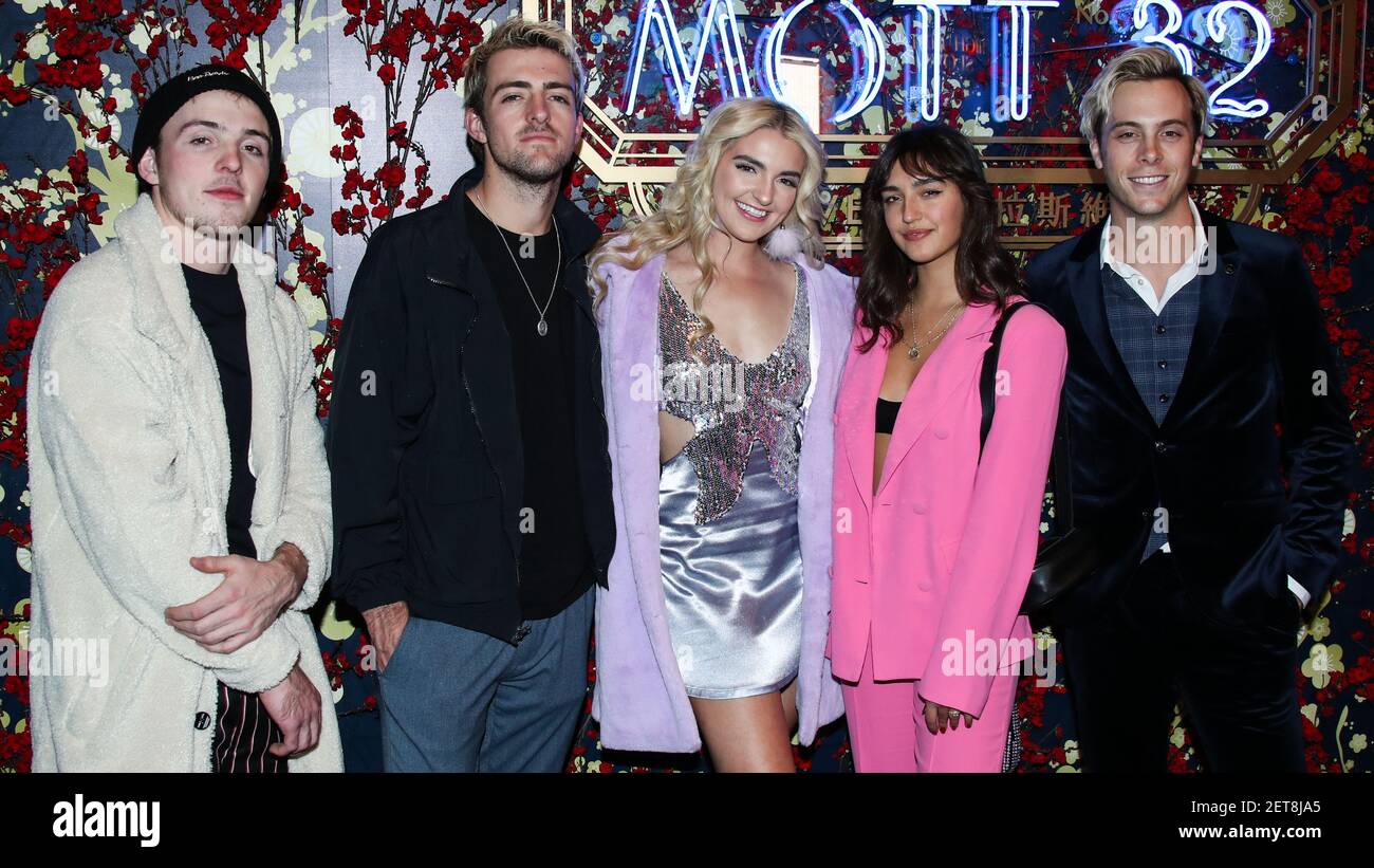 LAS VEGAS, NV, USA - DECEMBER 28: Ellington Ratliff, Rocky Lynch, Rydel ...