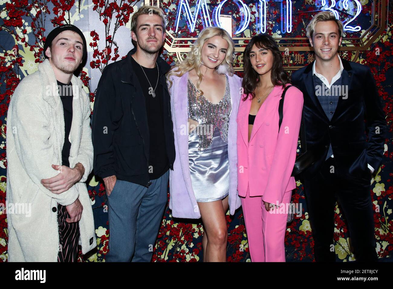 LAS VEGAS, NV, USA - DECEMBER 28: Ellington Ratliff, Rocky Lynch, Rydel ...
