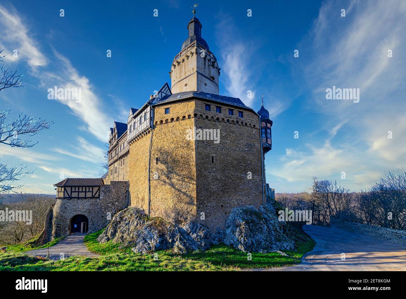 The Falkenstein Castle in Falkenstein, Germany Stock Photo - Alamy