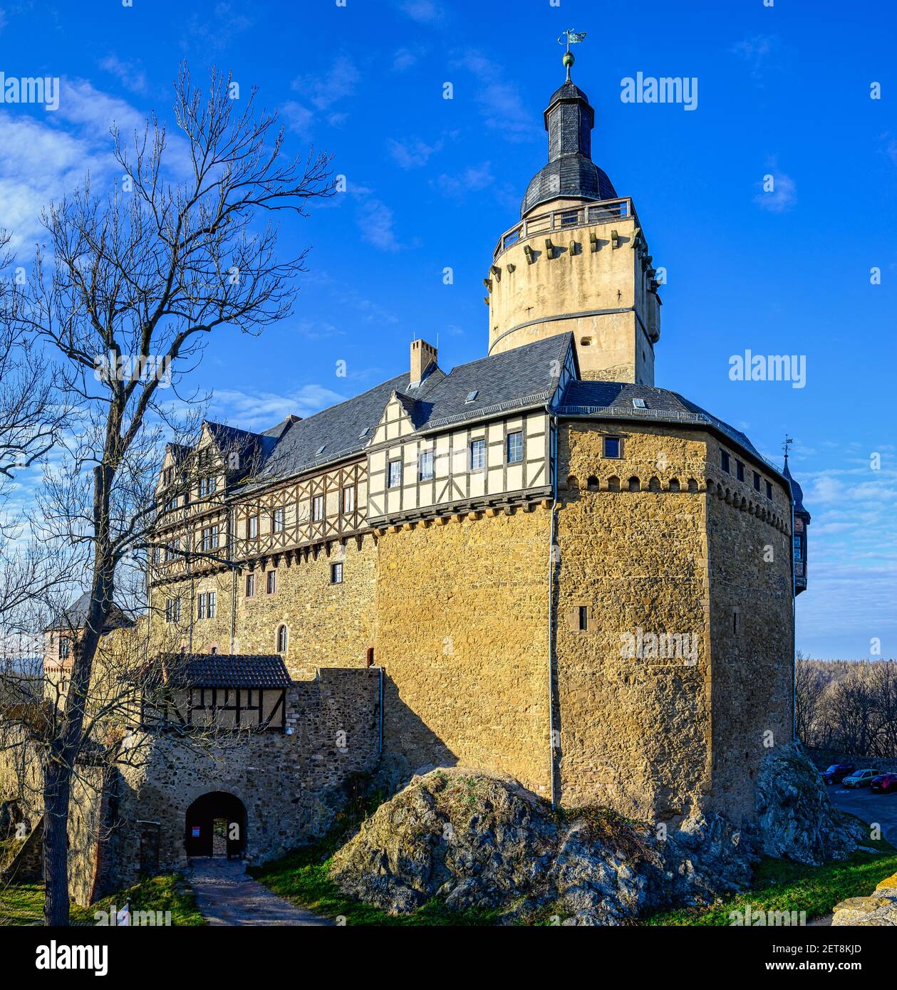 The Falkenstein Castle in Falkenstein, Germany Stock Photo - Alamy