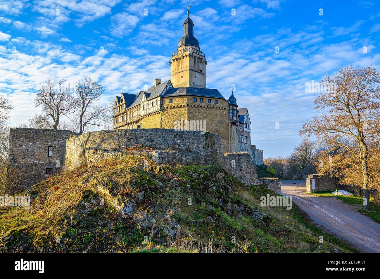 The Falkenstein Castle in Falkenstein, Germany Stock Photo - Alamy
