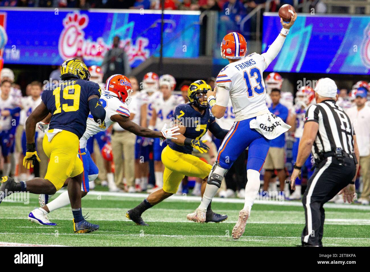 December 29, 2018: Florida Gators quarterback Feleipe Franks (13 ...