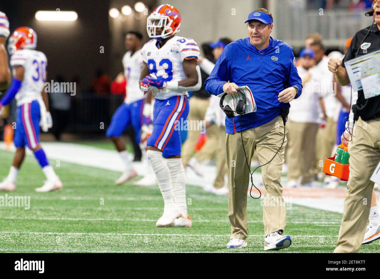 December 29, 2018: Florida Gators head coach Dan Mullen during the ...