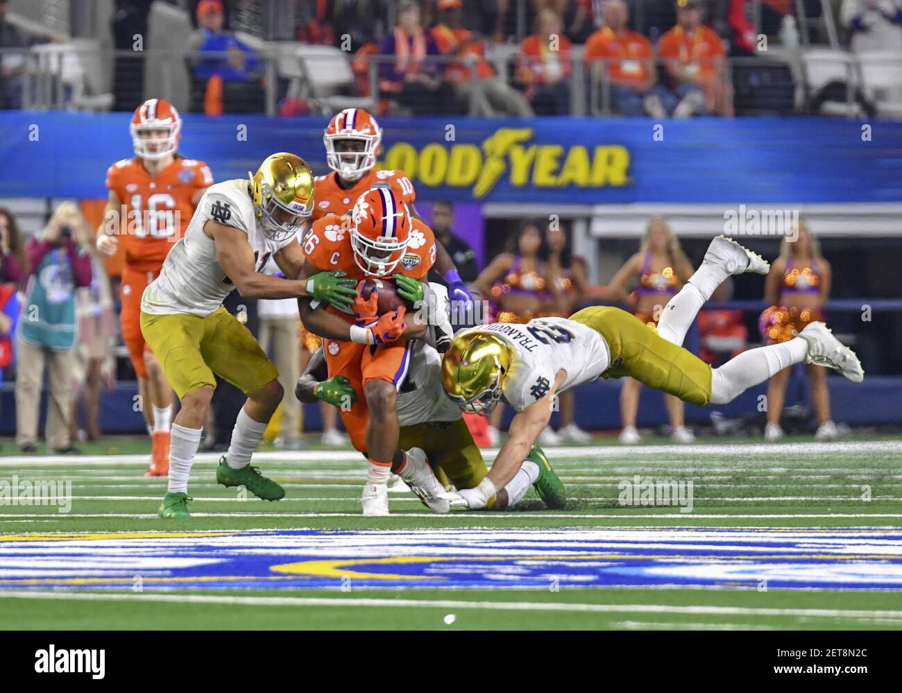 December 29, 2018: Clemson Tigers running back Adam Choice #26 carries ...