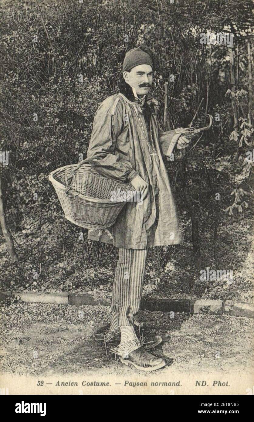 Paysan normand 1 Stock Photo - Alamy