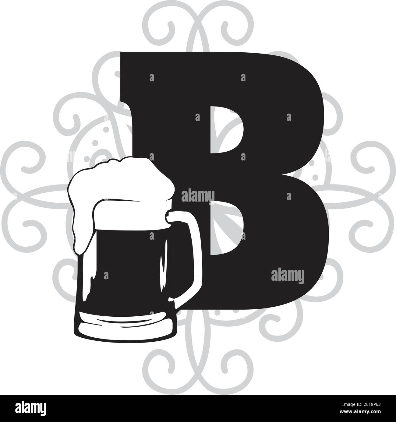 Letter b beer hi-res stock photography and images - Alamy