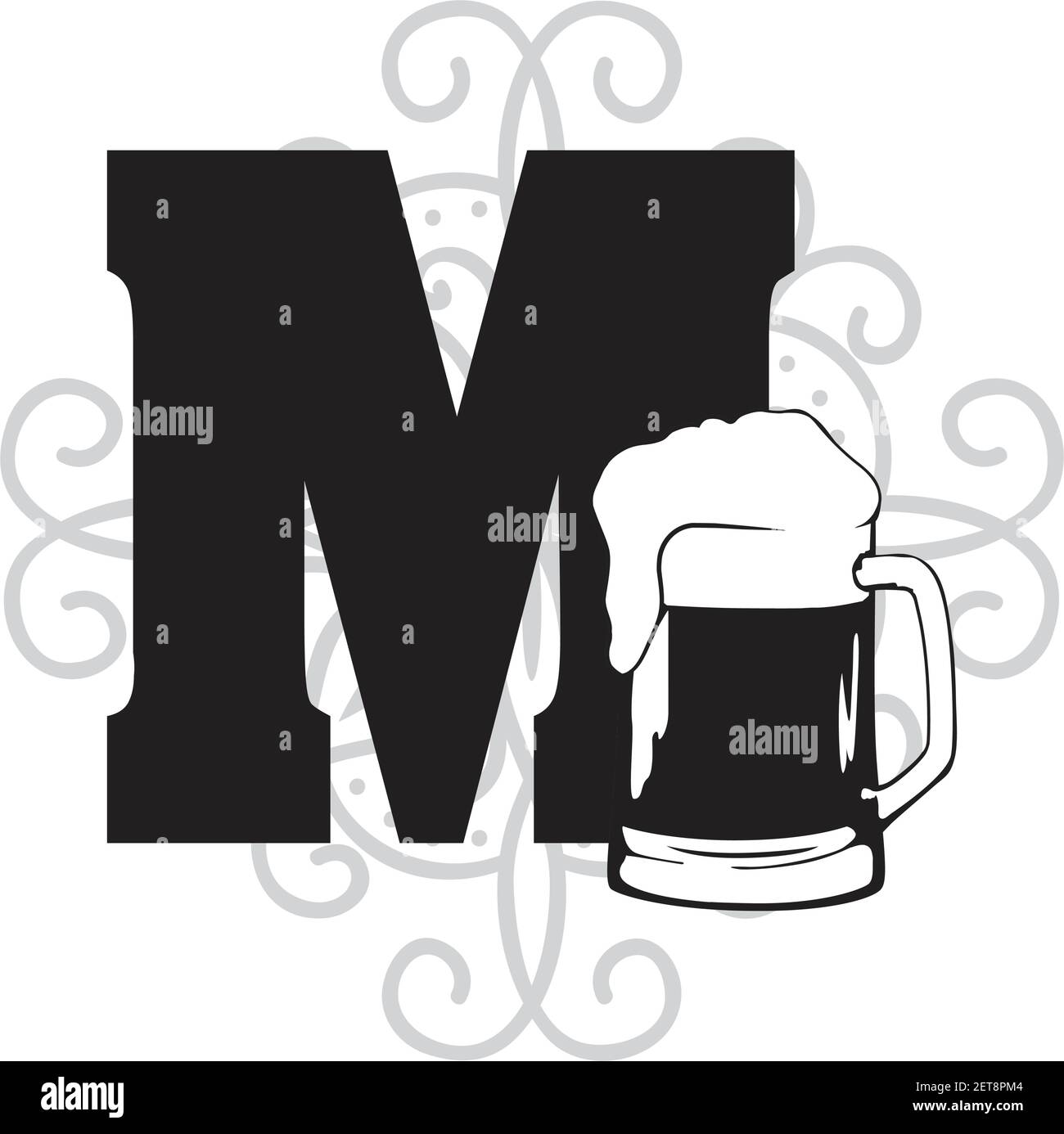 LETTER AND BEER Stock Vector Image & Art - Alamy