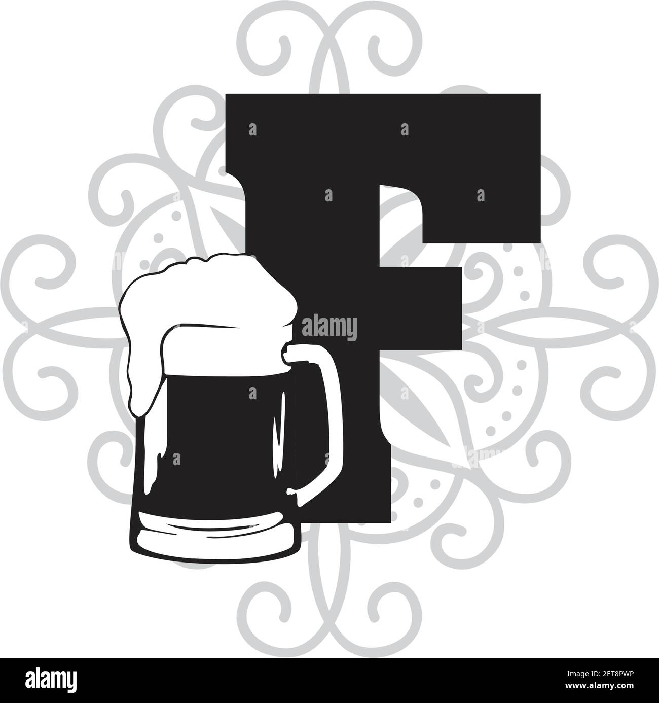 Beer f Stock Vector Images - Alamy
