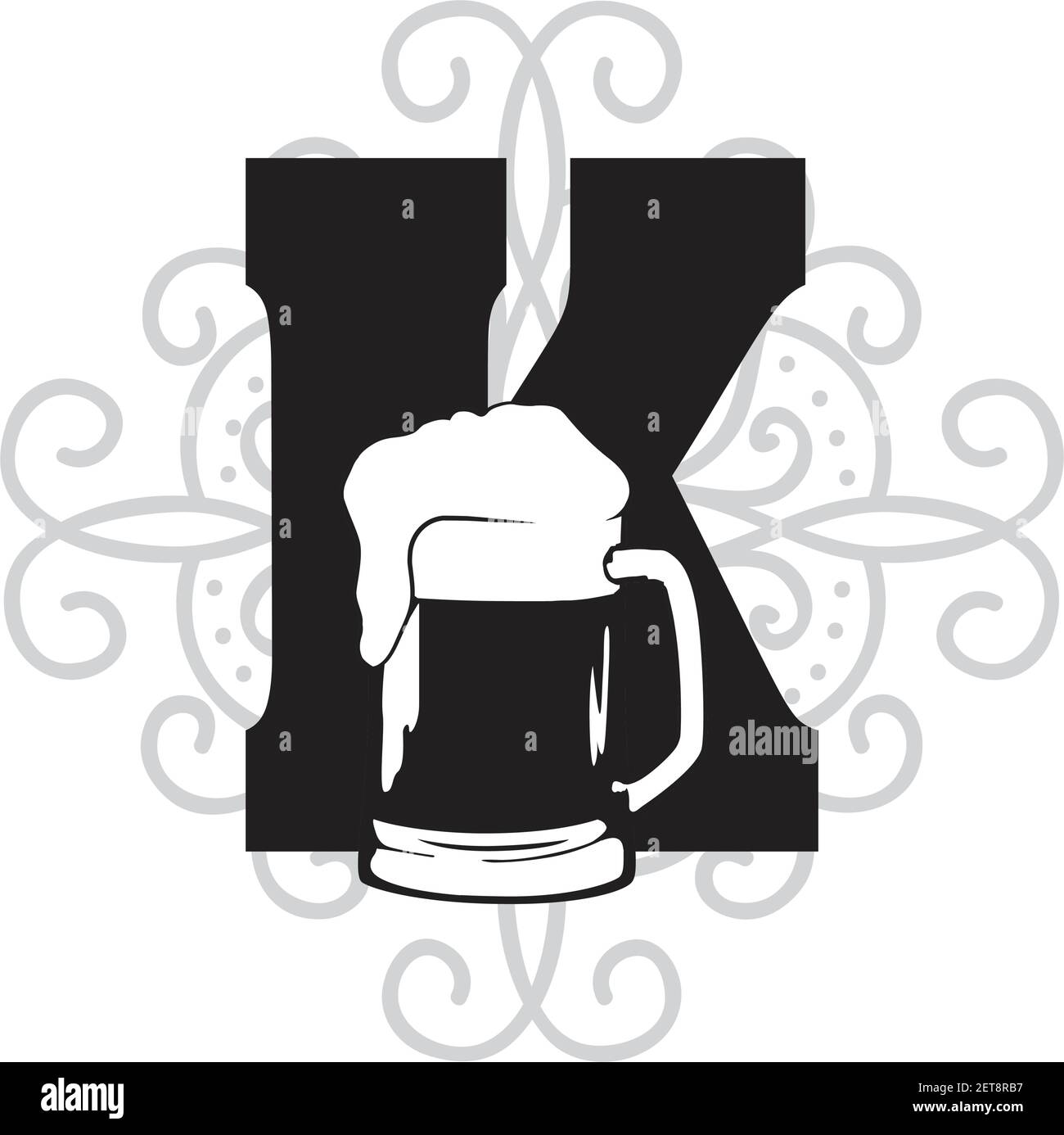 LETTER AND BEER Stock Vector Image & Art - Alamy