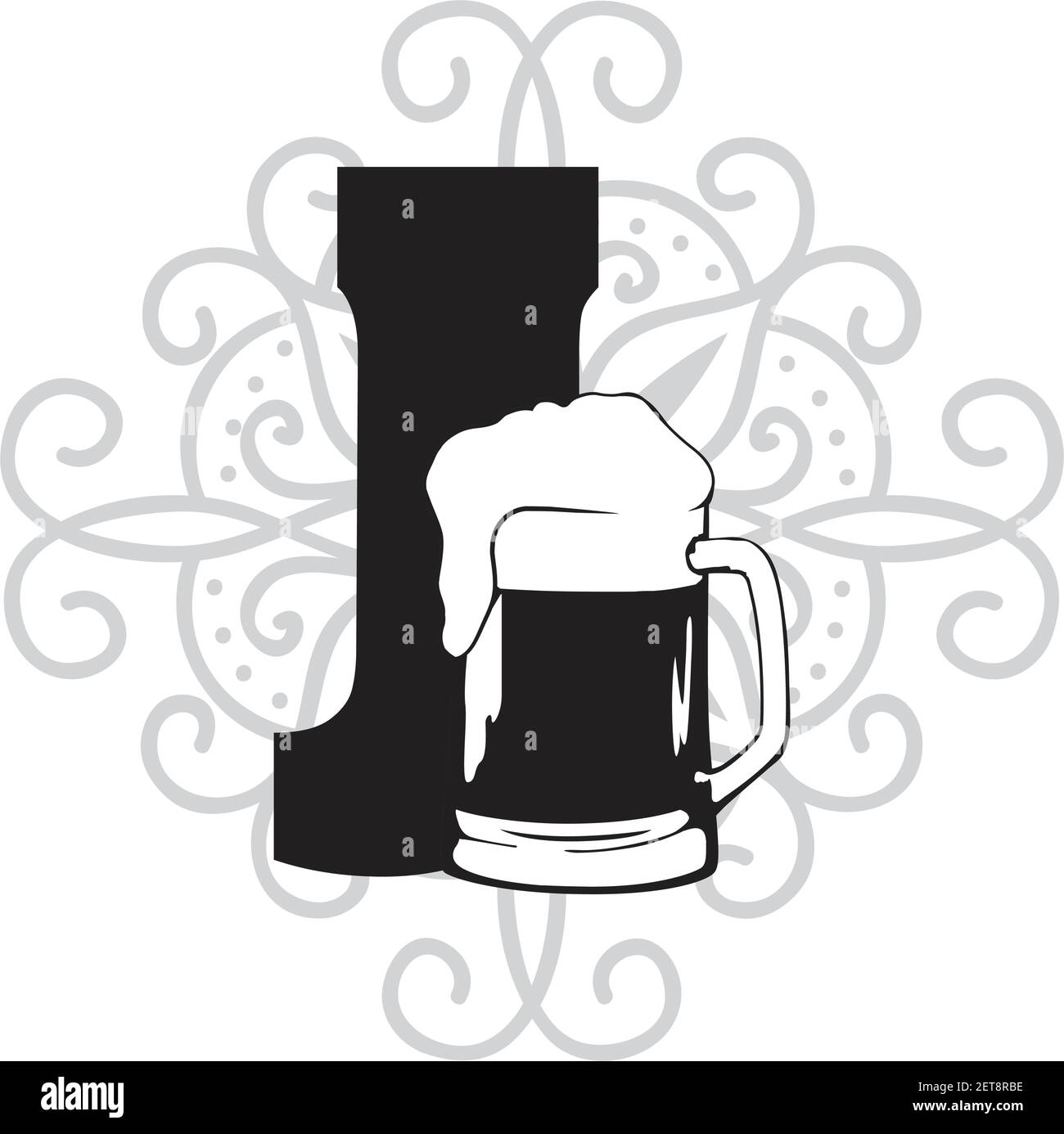 LETTER AND BEER Stock Vector Image & Art - Alamy