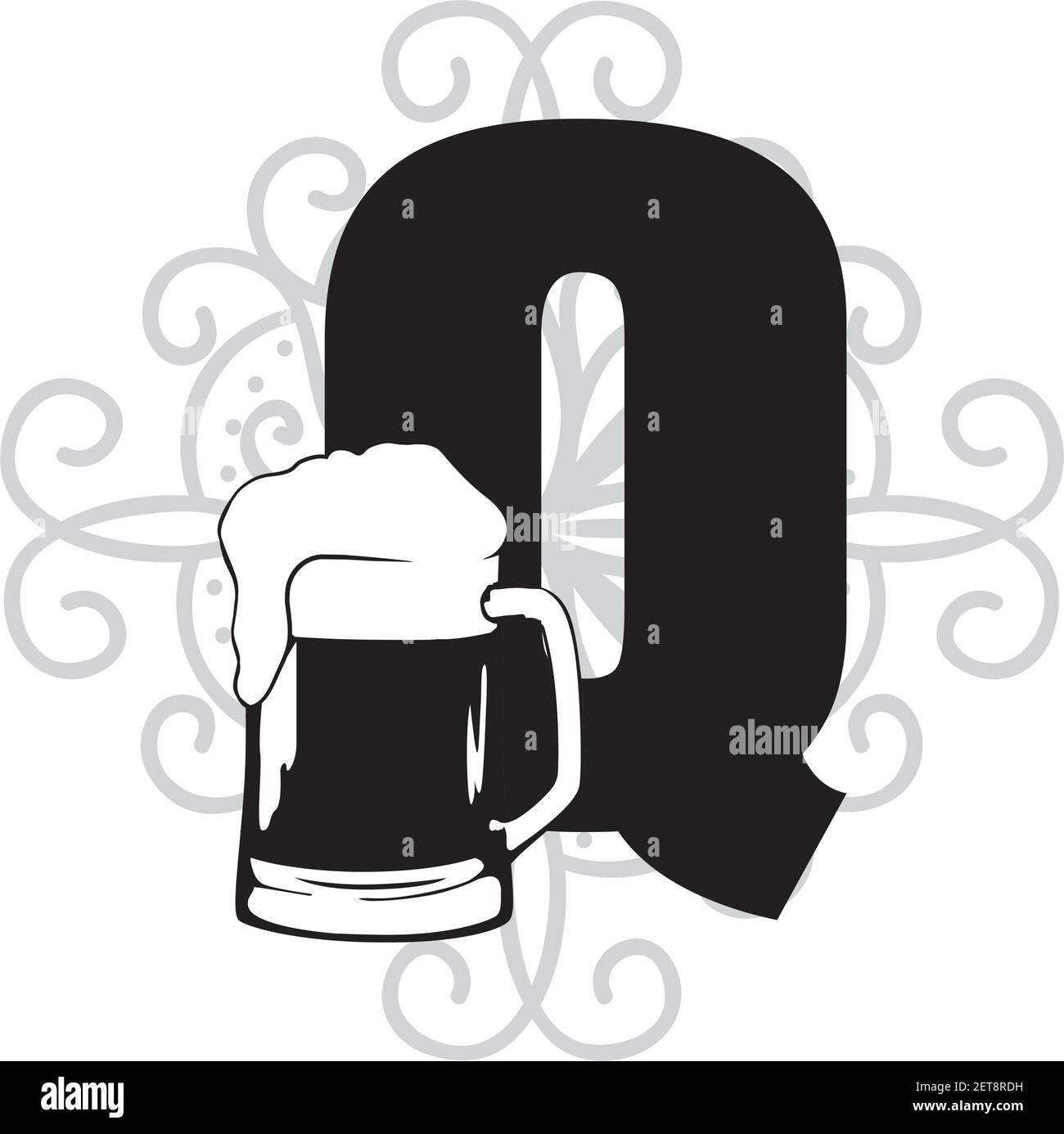 LETTER AND BEER Stock Vector Image & Art - Alamy