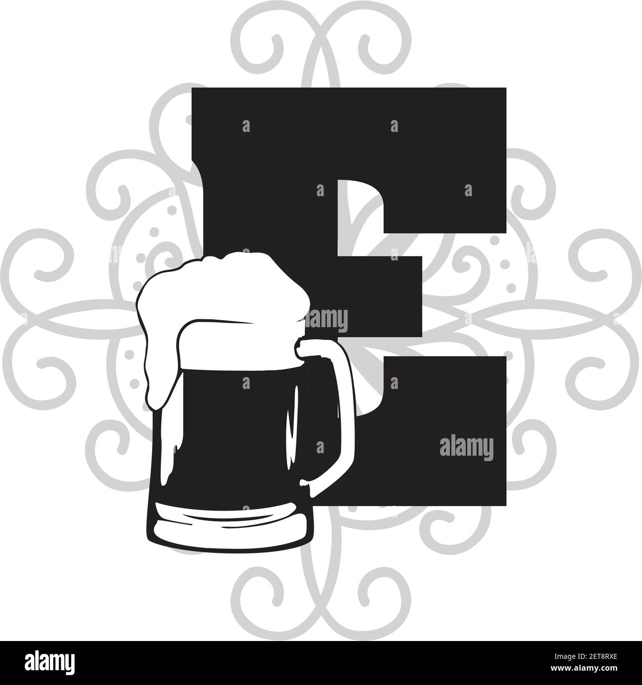 LETTER AND BEER Stock Vector Image & Art - Alamy