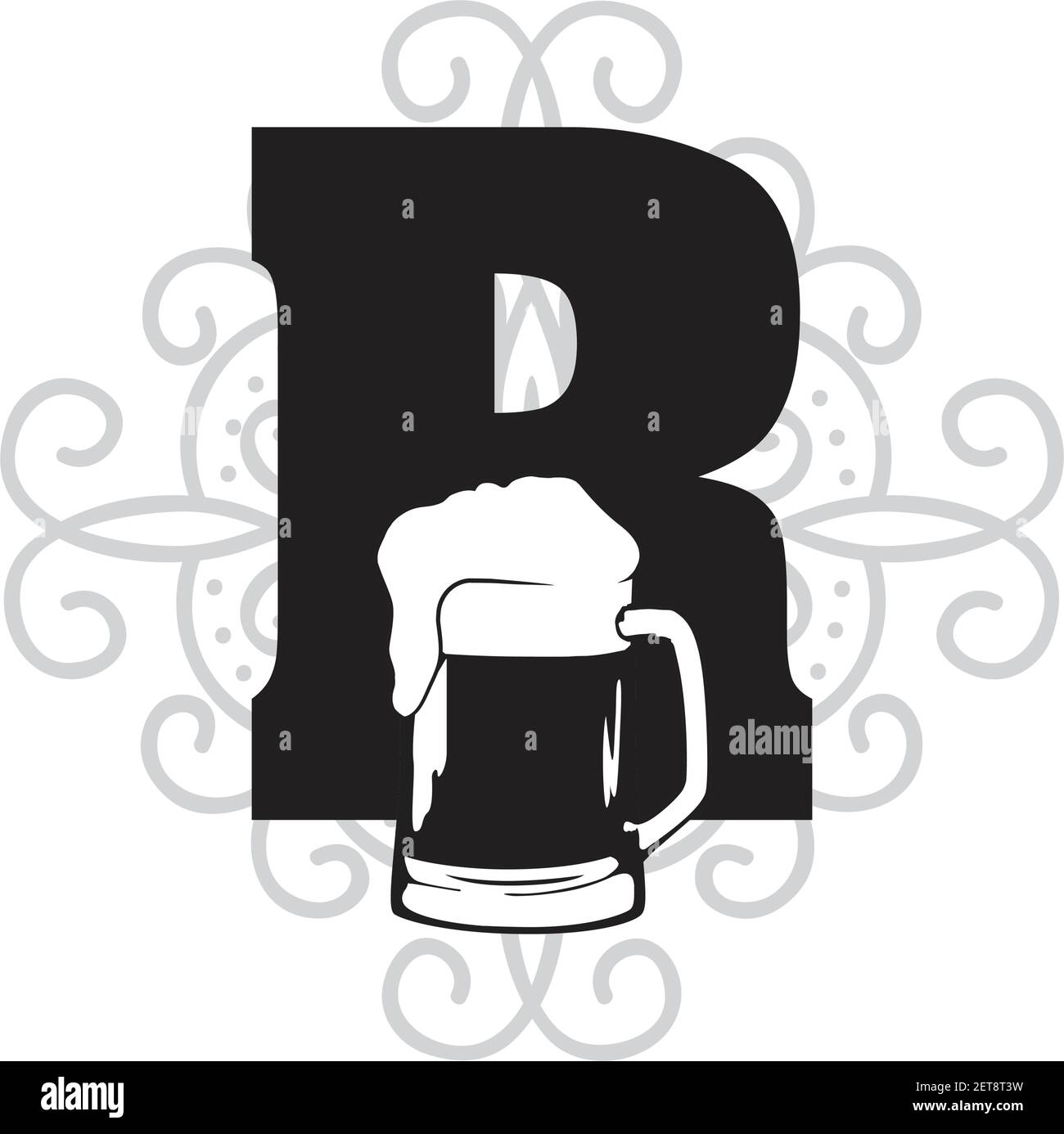 R brewery Stock Vector Images - Alamy