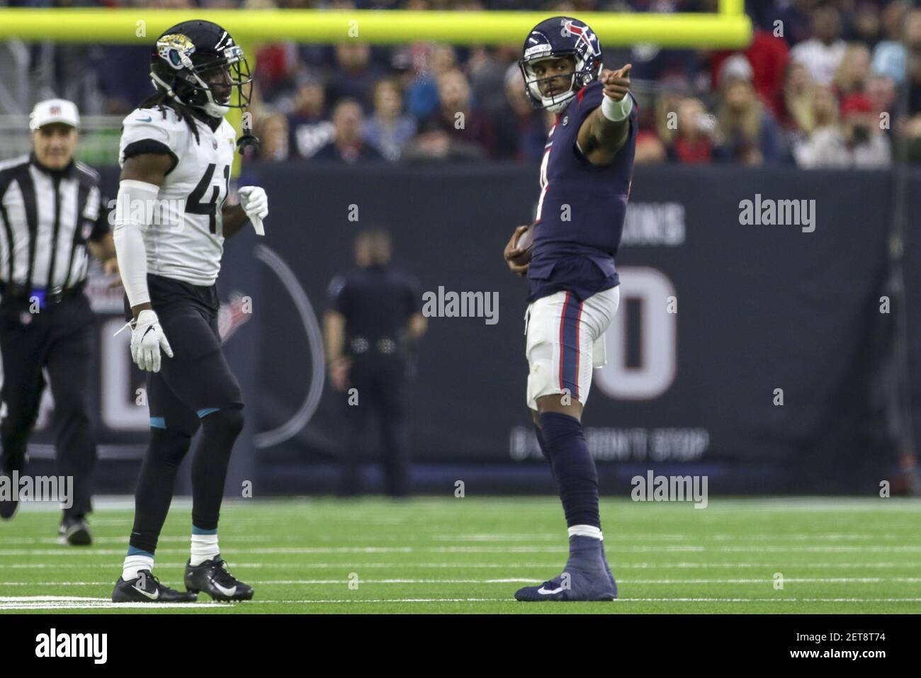 December 30, 2018: Houston Texans quarterback Deshaun Watson (4 ...