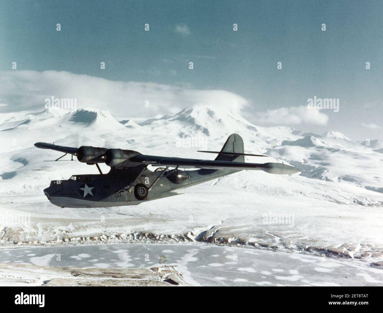 Pby catalina snow hi-res stock photography and images - Alamy
