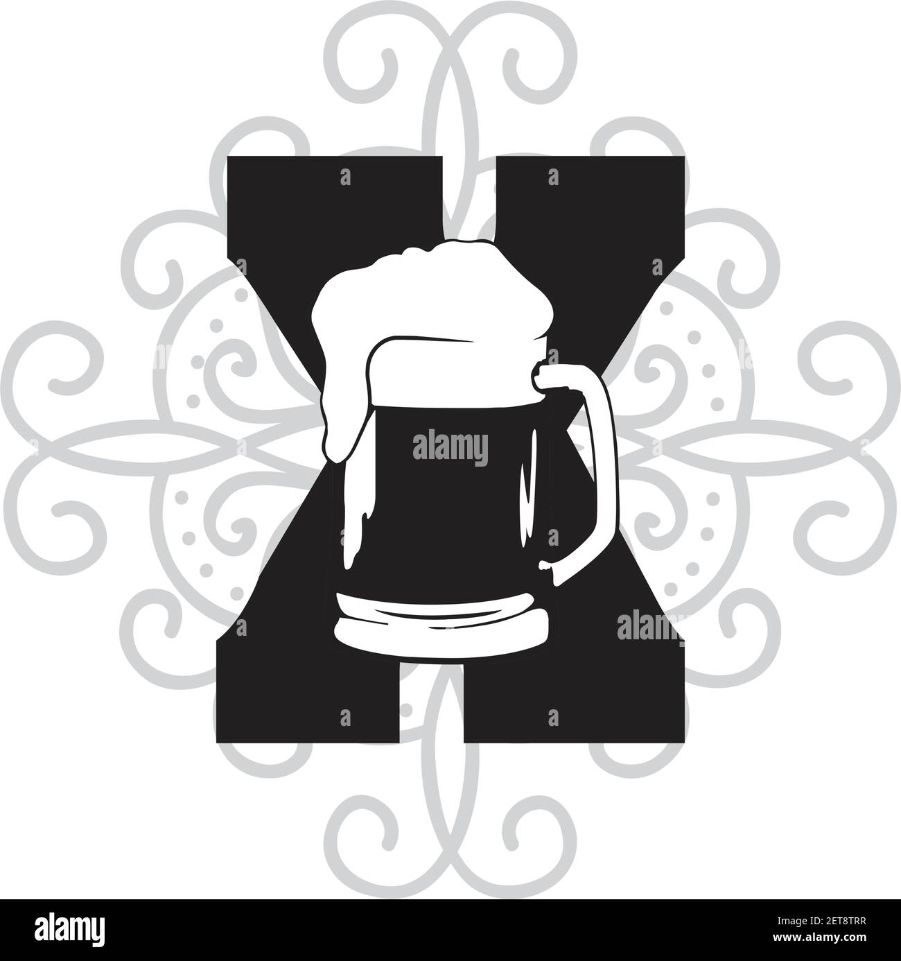 LETTER AND BEER Stock Vector Image & Art - Alamy