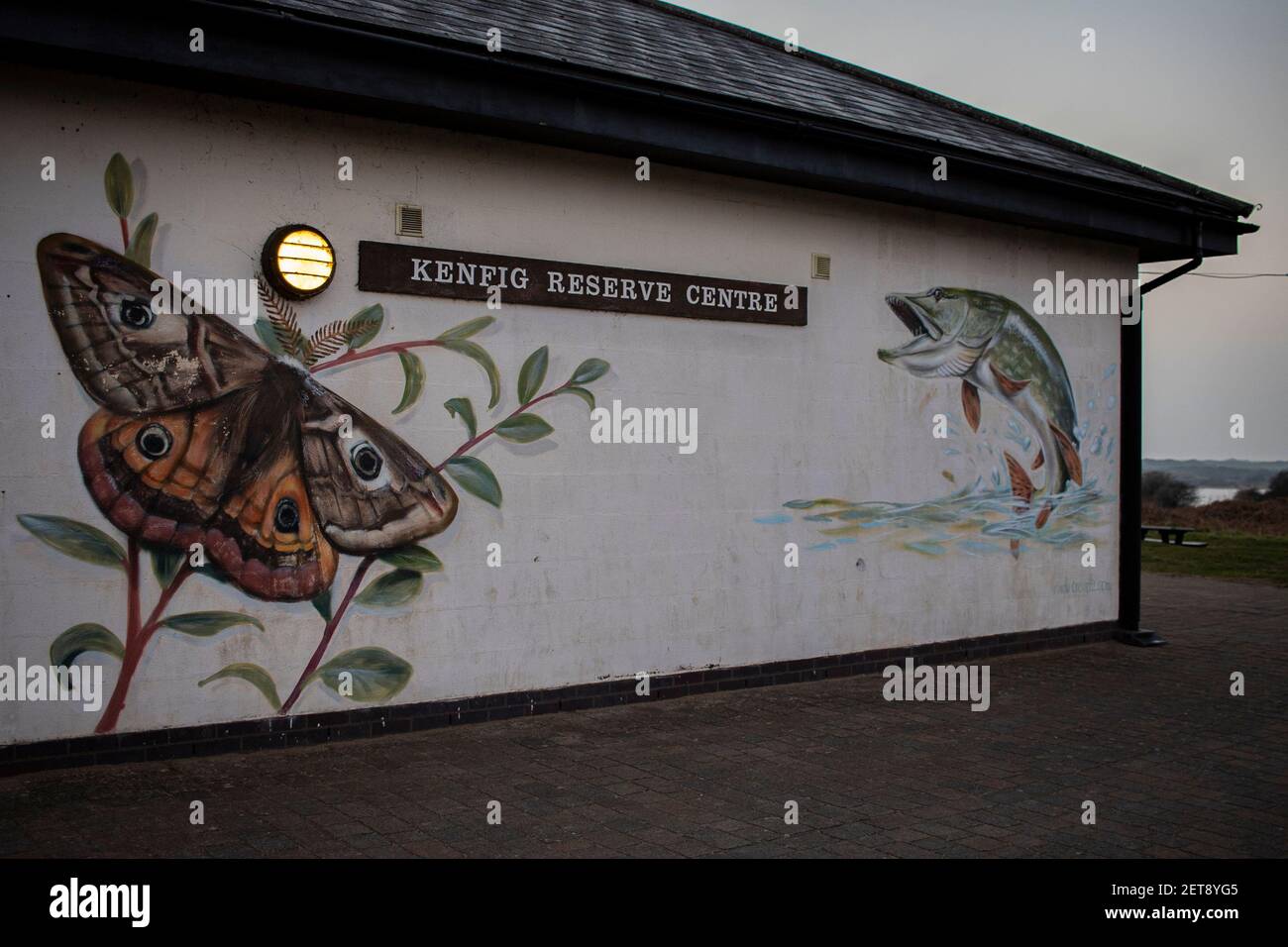 Kenfig pool national nature reserve hi-res stock photography and images ...
