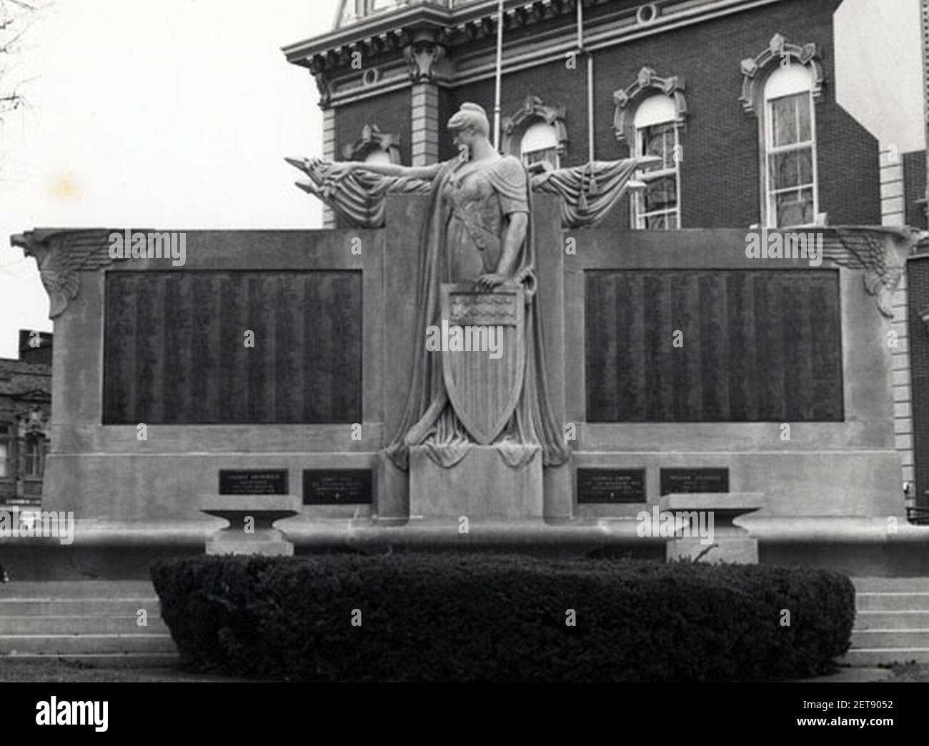 Peace Monument in Decatur Indiana Stock Photo - Alamy
