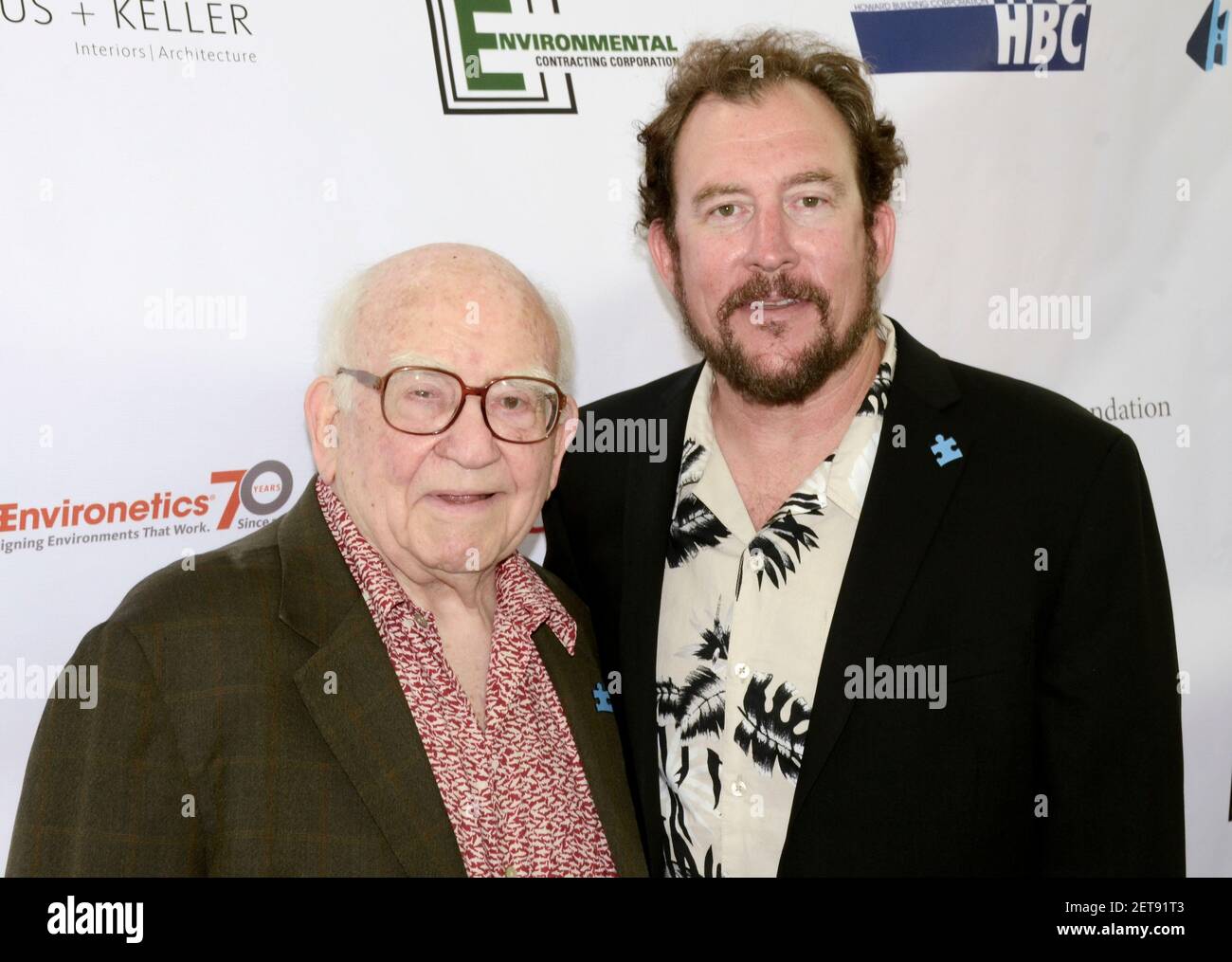 August 6, 2016, Los Angeles, California, USA: Ed Asner and Matt Asner ...
