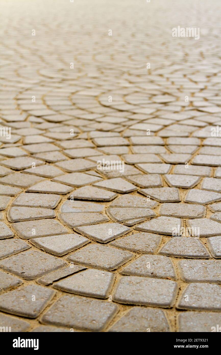Circular cobble pattern hi-res stock photography and images - Alamy