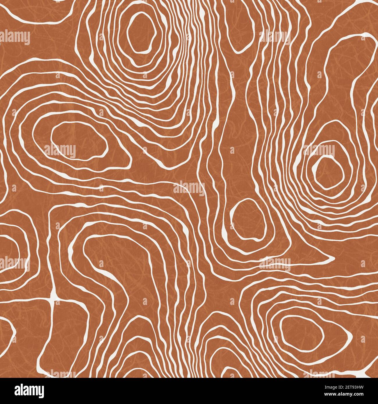 Seamless earth line map organic pattern print Stock Photo - Alamy