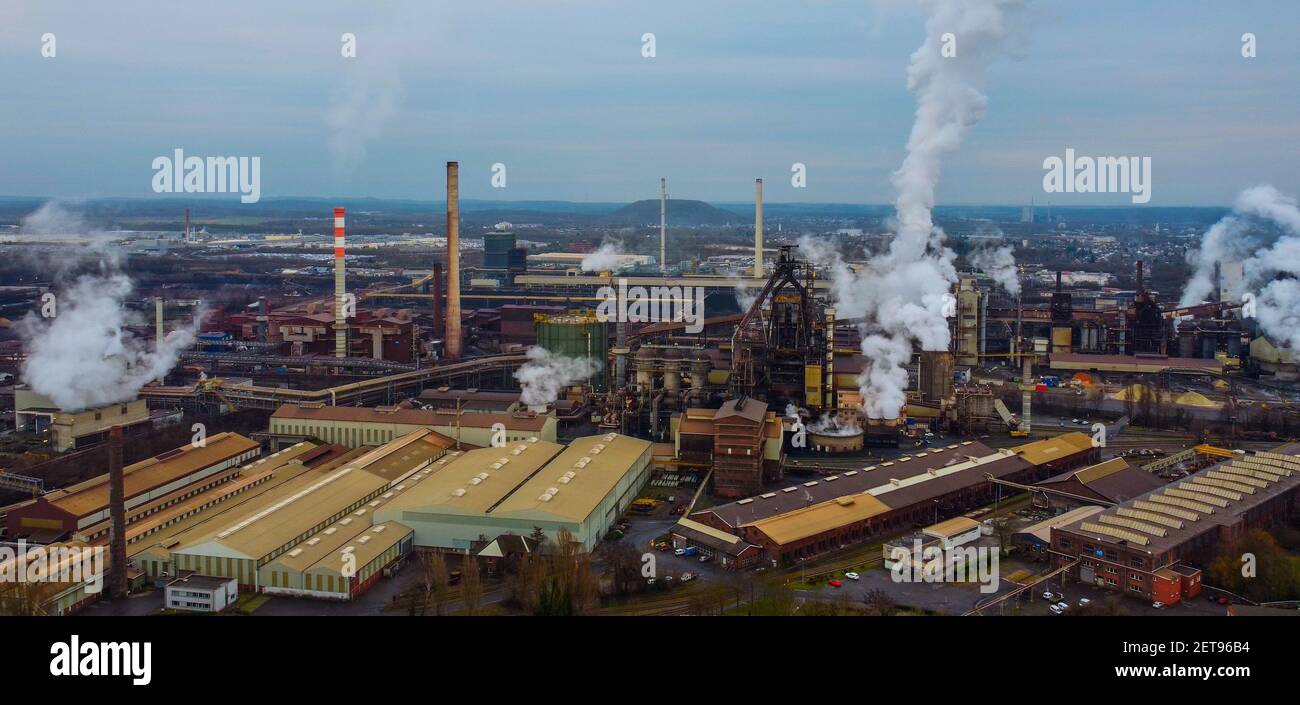 Industrial site for steel production Stock Photo - Alamy