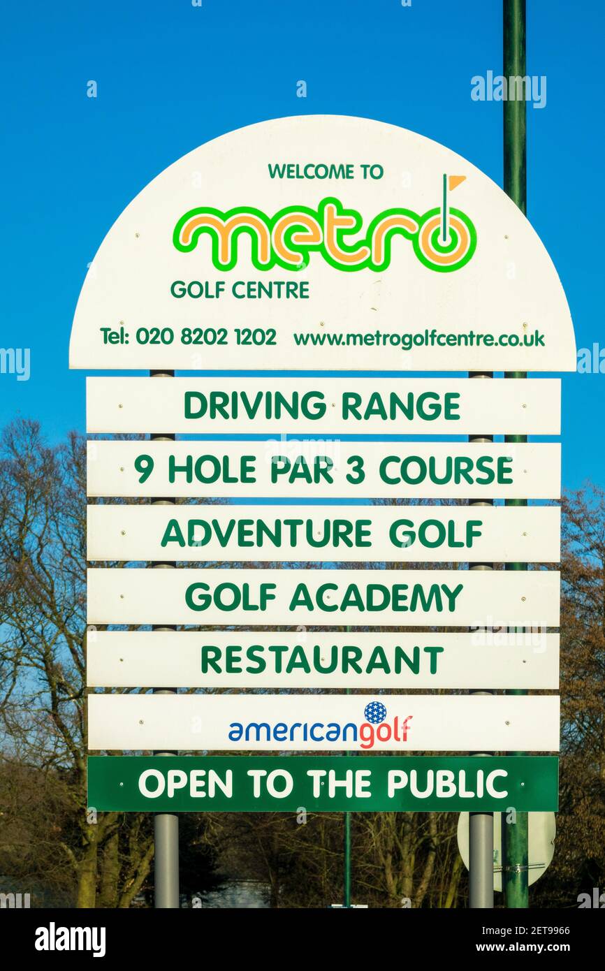 Metro Golf Centre sign a driving range, 9 hole course & adventure golf ...