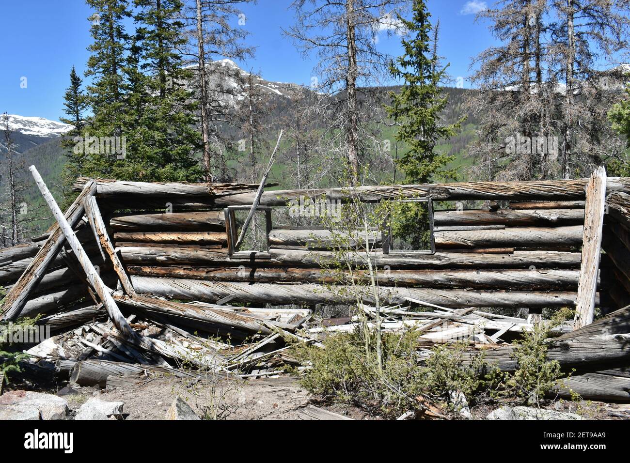 Colorado ghost town mining camp hi-res stock photography and images - Alamy
