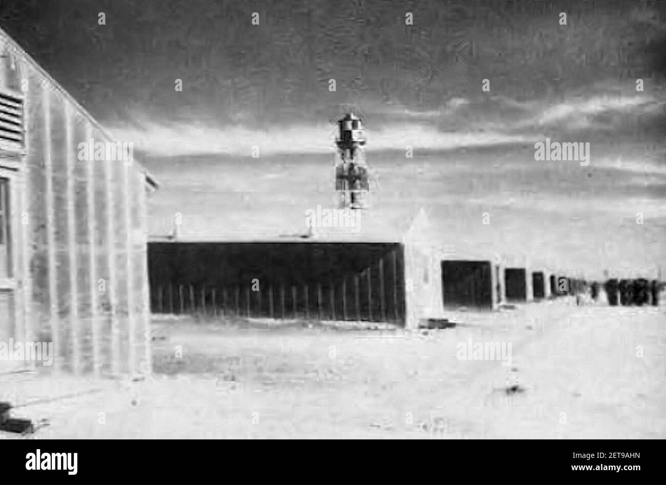 Pecos Army Airfield - Cadet Barracks Stock Photo - Alamy
